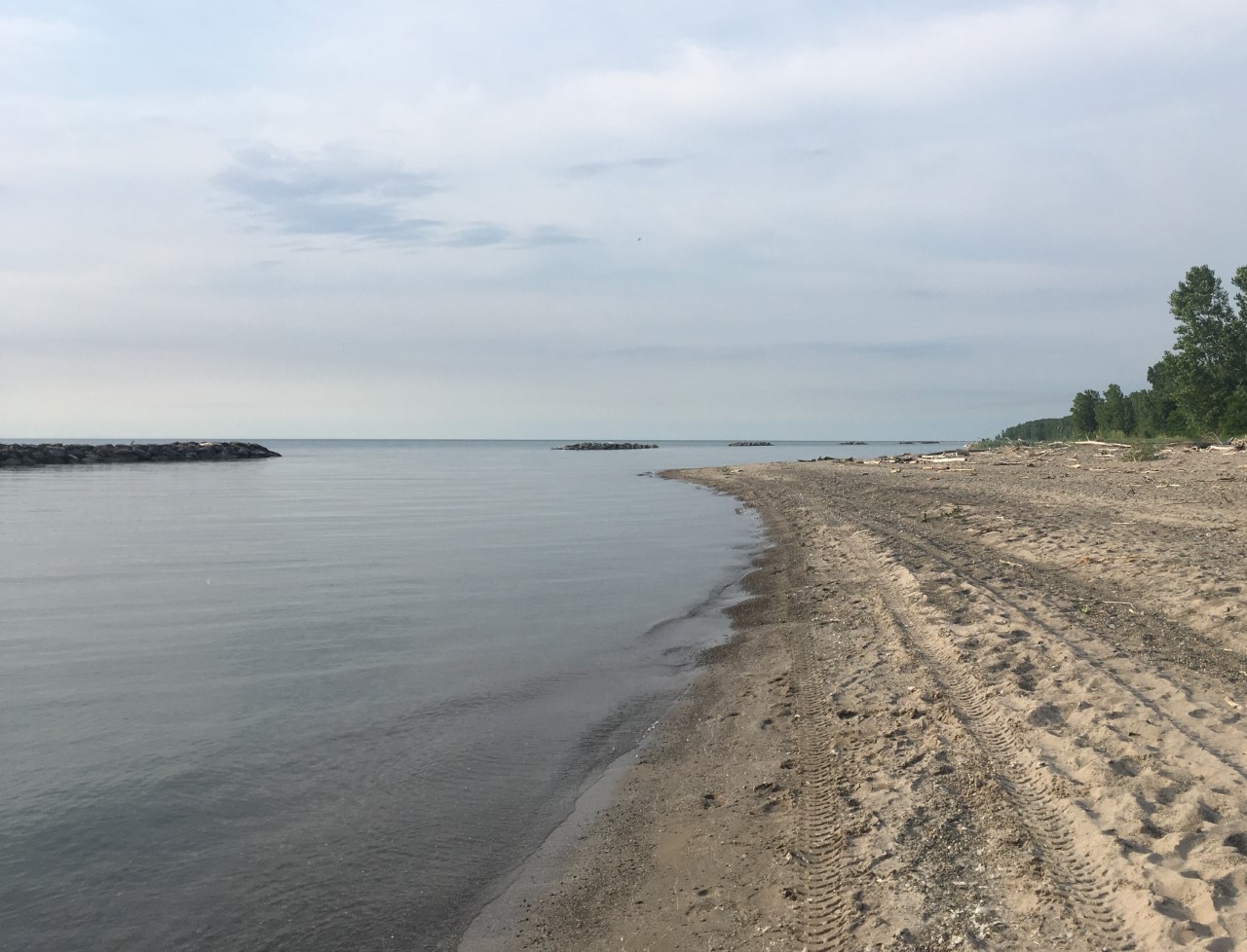 Lake Erie Lake Erie In New York Has Reached A New Record High For Ice